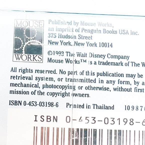 Disney | Accents | Disney Mouse Works Disneys Rockin Mickey 993 Book ...